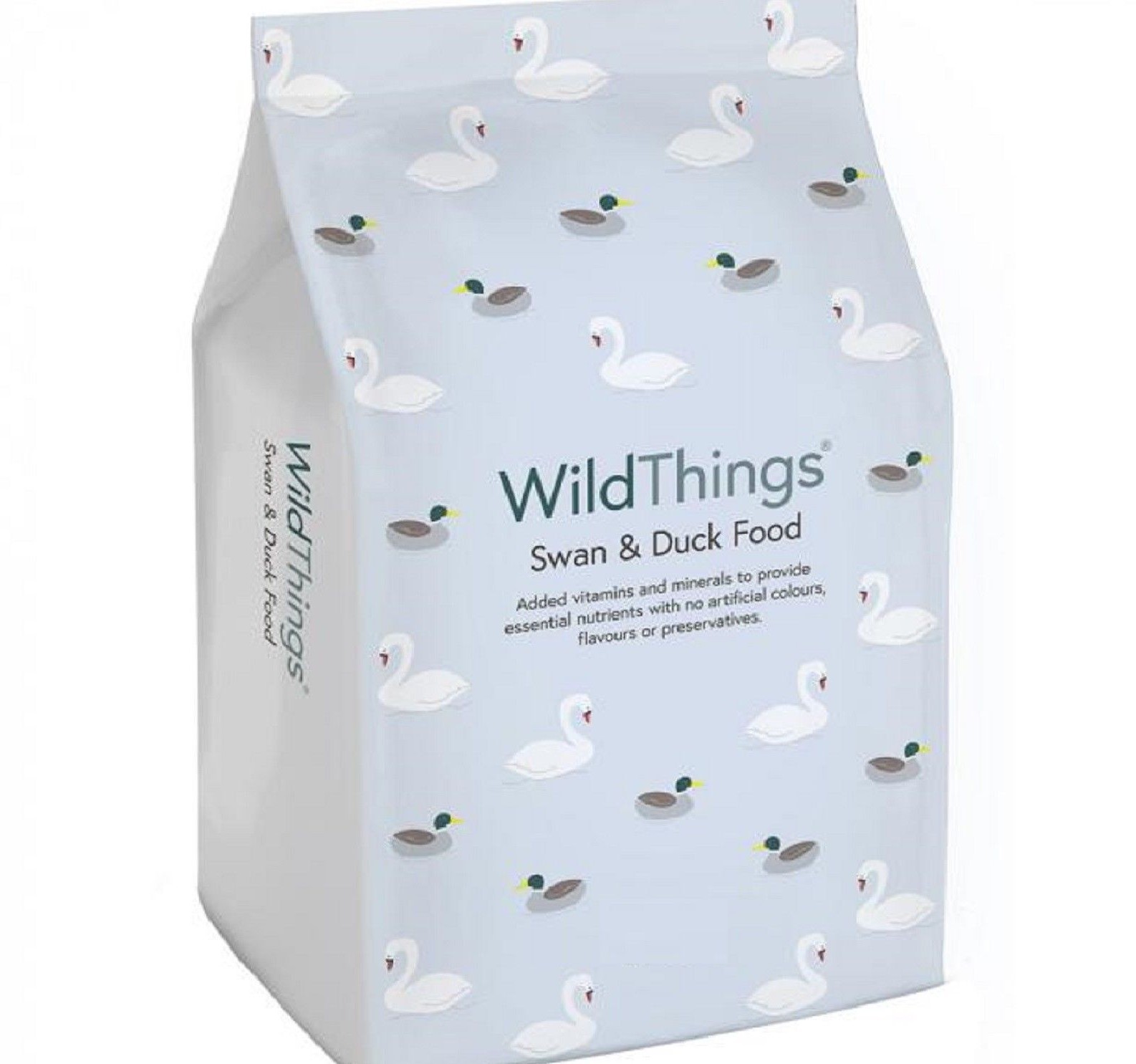 SWAN & DUCK FOOD - (350g to 13kg) - Wild Things Bird Poultry Floating ...