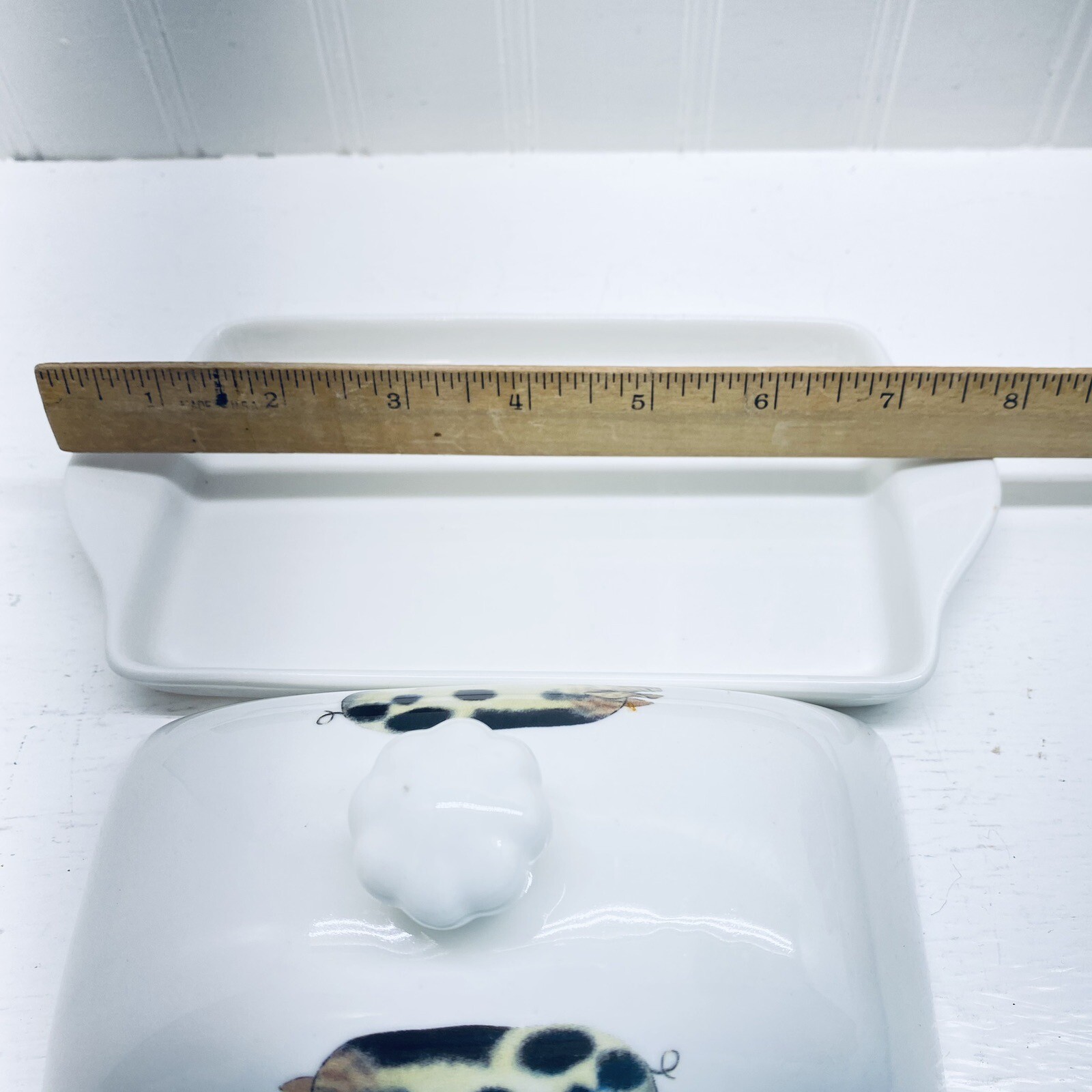 Grace's Teaware Pig Large Butter Dish Ceramic 8x4in | eBay