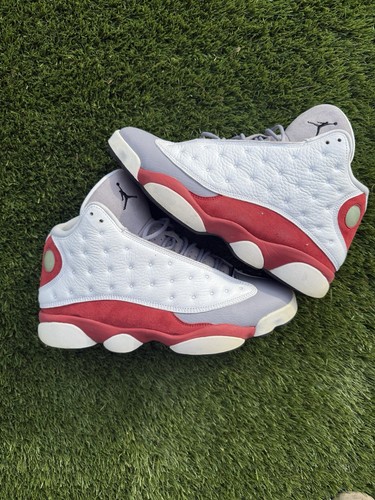 Nike Air Jordan XIII Retro 13 Grey Toe SIZE 10 | HGG Chicago Lot Bred ...