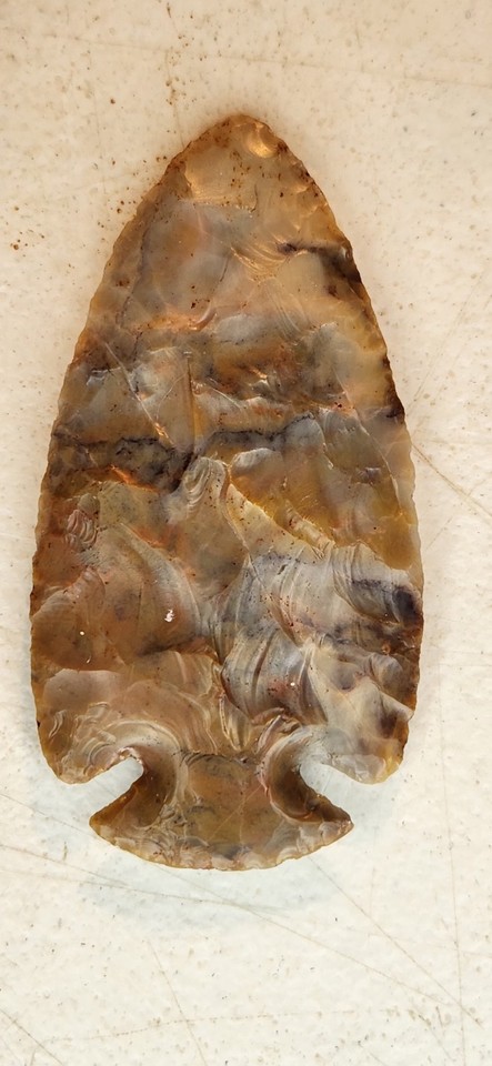 Ohio Flint Ridge Dovetail Native American Indian Arrowhead 3 7/8 ...