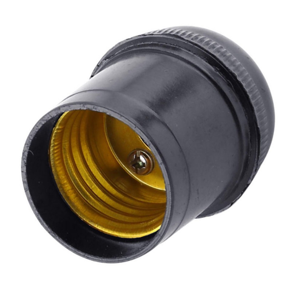 5Pcs E27 3/4A Light Bulb Lamp Holder Pendant Edison Screw Cap Socket ...