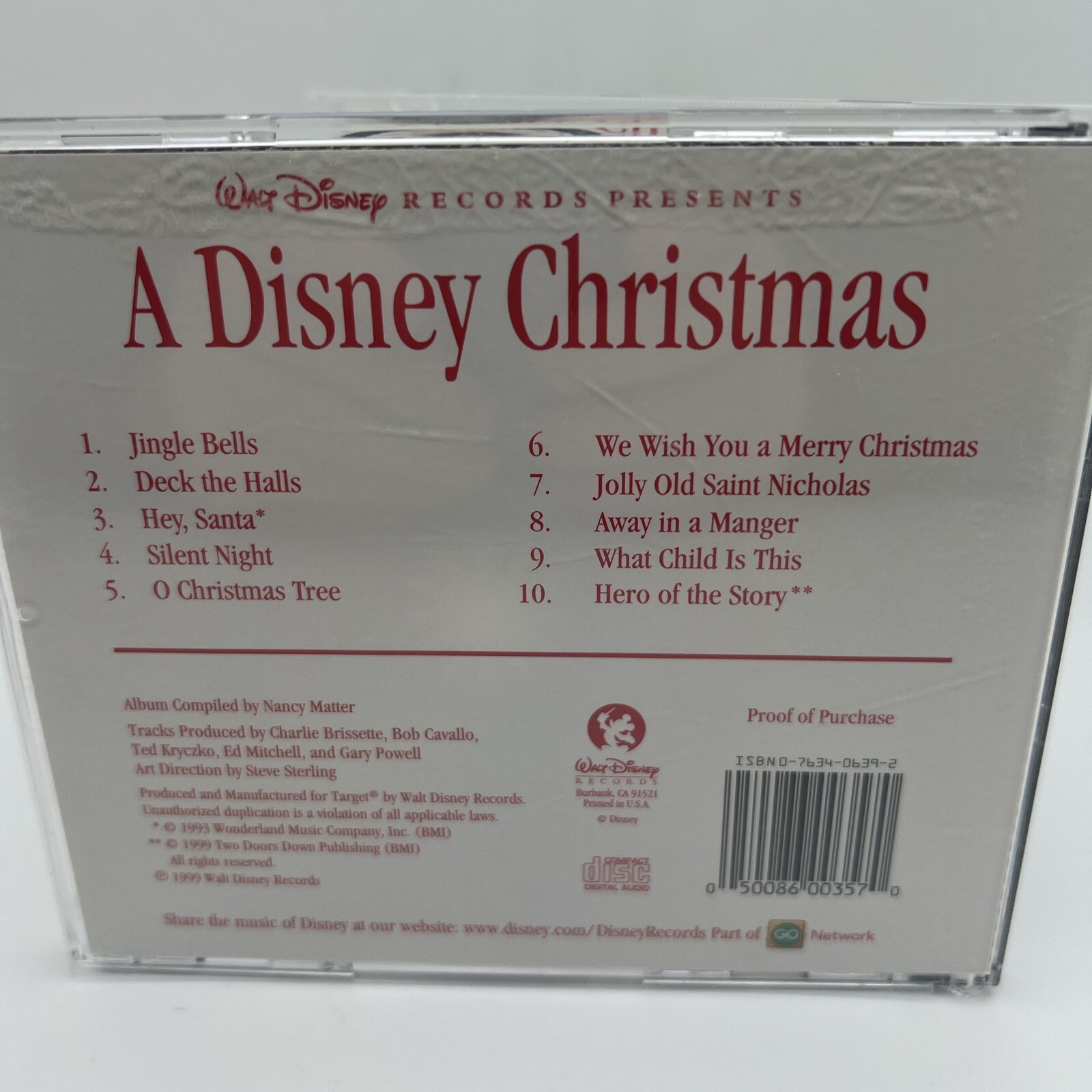 A Disney Christmas CD 1999. CD31 50086003570 | eBay