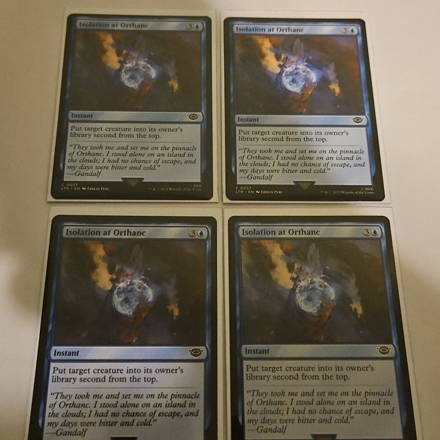 MTG Isolation at Orthanc The Lord of the Rings: Tales of Middle-earth ...