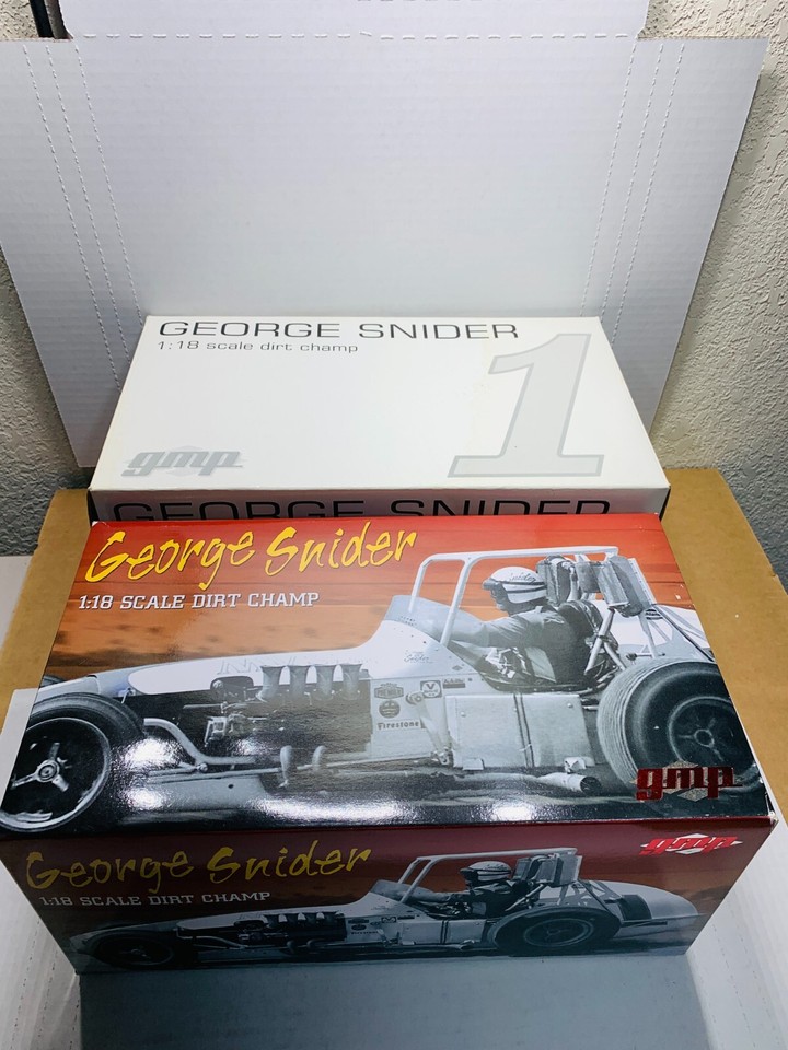 GEORGE SNIDER 1:18 Dirt Champ GMP 1 of 1000 Sprint Car | eBay