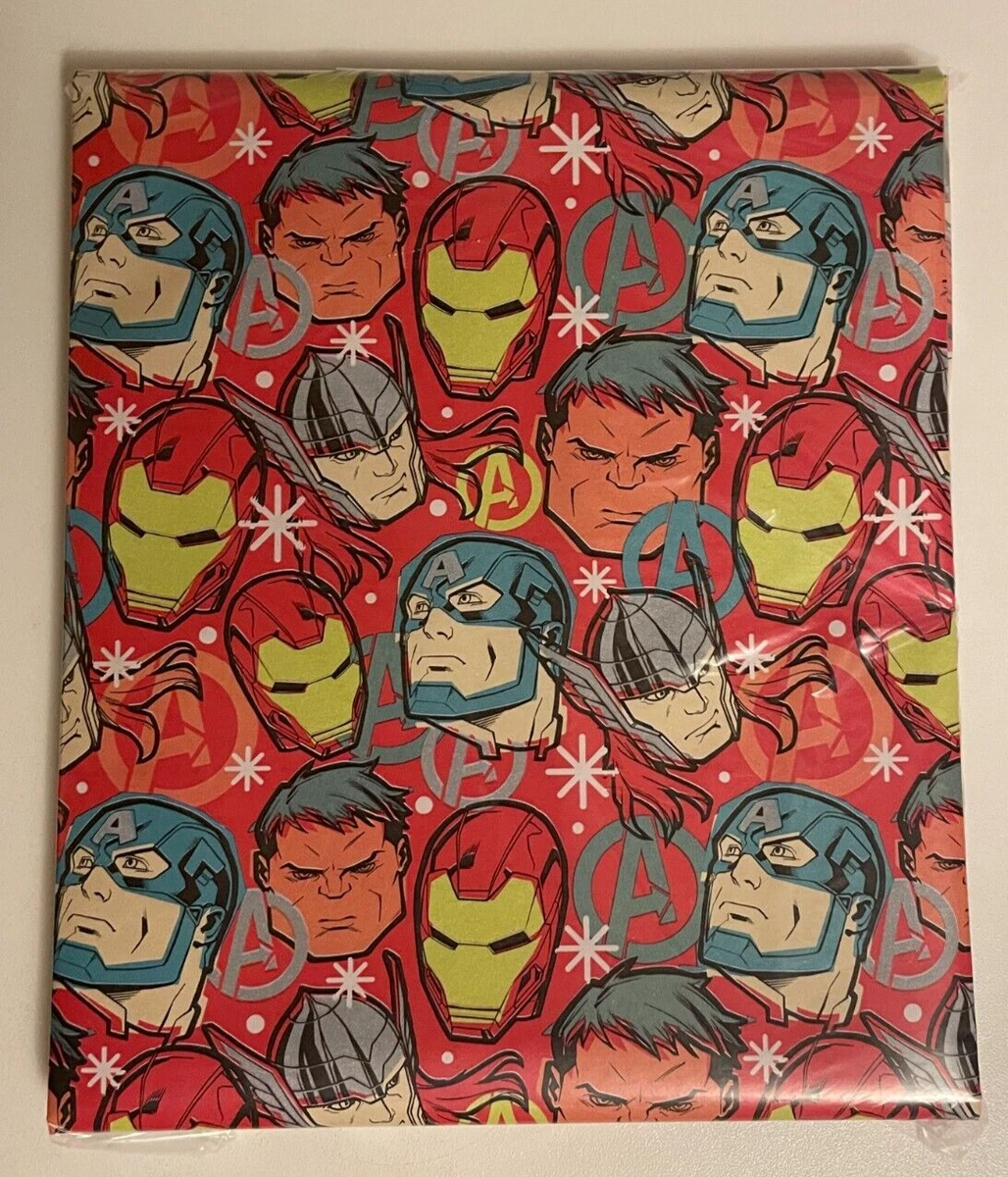 Avengers Gift Wrapping Paper