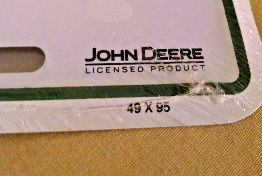 JOHN DEERE TRACTOR LICENSE PLATE NEW 2263 GENERAL PURPOSE 70 TRICYCLE ...