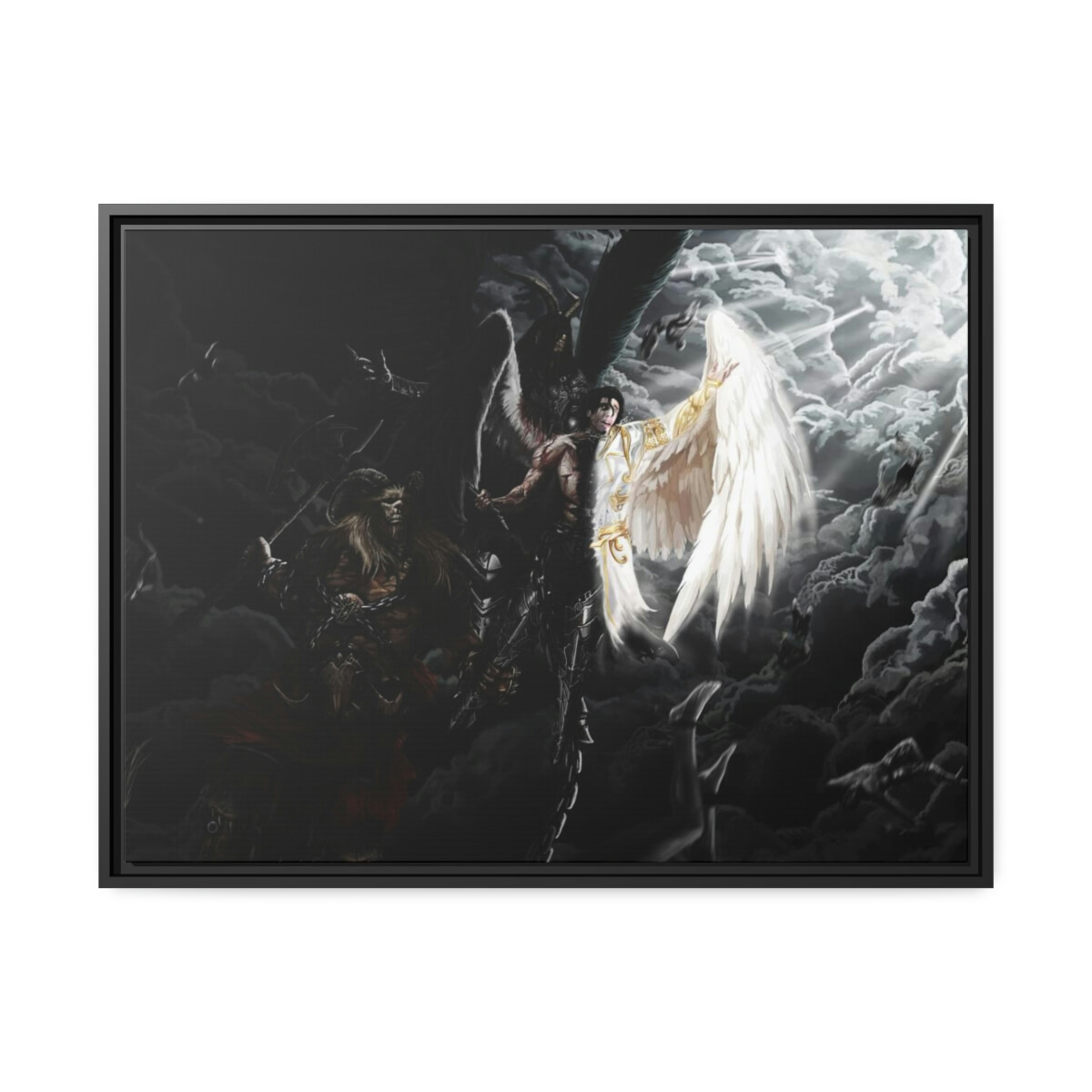 Half Angel Half Demon Wallpaper