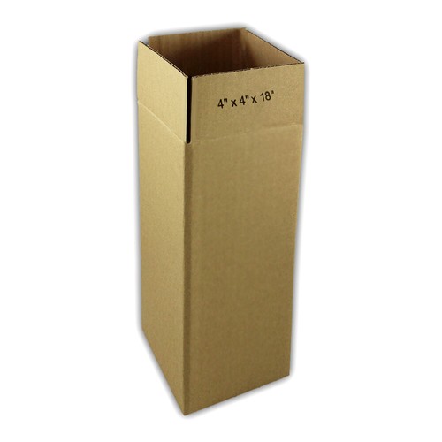 25 4x4x18 "EcoSwift" Brand Cardboard Box Packing Mailing Shipping ...
