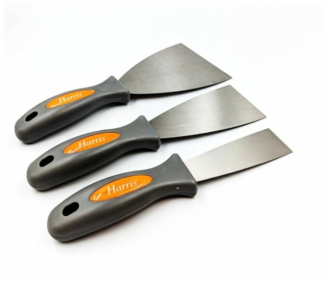 Harris Wallpaper Scraper Tool Set Paint Scrapers With Plastic Handle ...