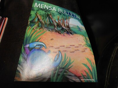 Mensa Bulletin Magazine 2022 July | eBay