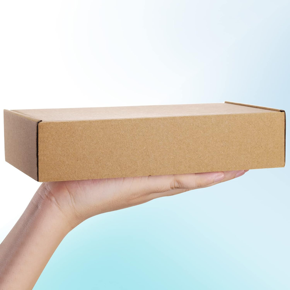 Shipping Boxes 9X6X2 Inches Brown Small Mailing Boxes 25 Pack Cardboard ...