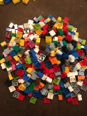 Lego lot of 2x2x1 multi-color blocks x100 | eBay