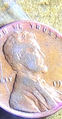Beautiful Error 1945 D Lincoln Wheat Series Penny Red Rim | eBay