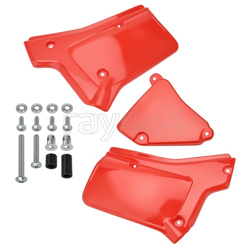 Red Side Panels Covers Fender Plastic Body For Honda XR200R 84-02 ...