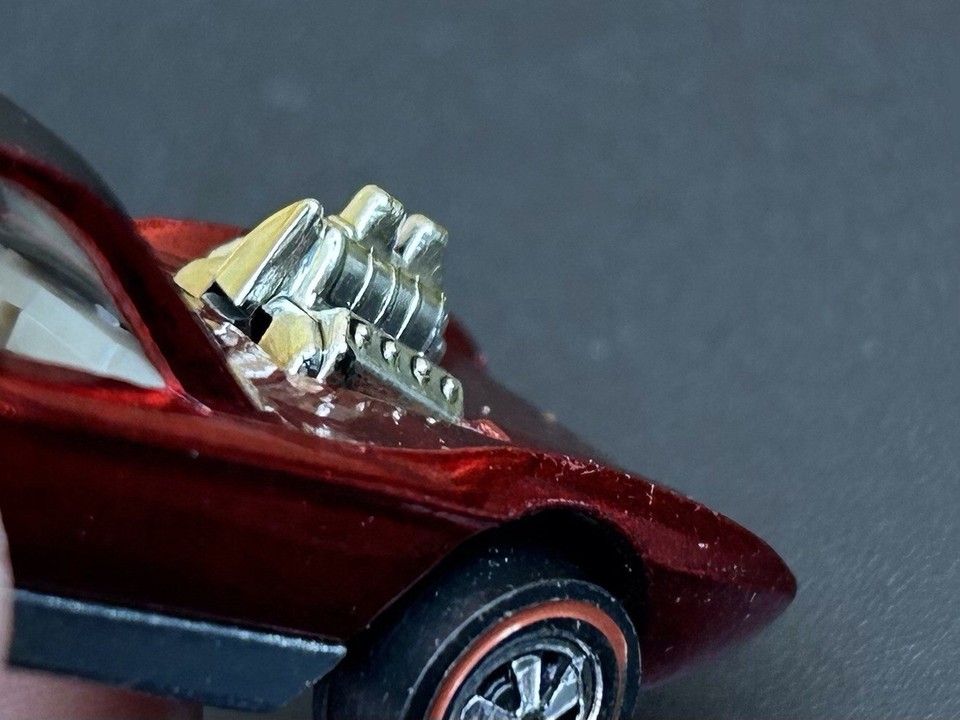 Hot Wheels Redline Python - Red USA w/White Interior! w/Card BP | eBay