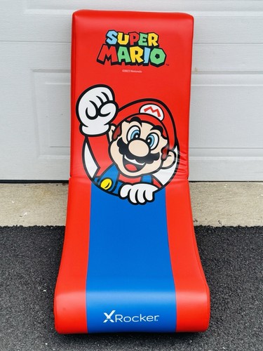 X Rocker® Super Mario™ Spotlight Floor Rocker Gaming Chair for Kid ...