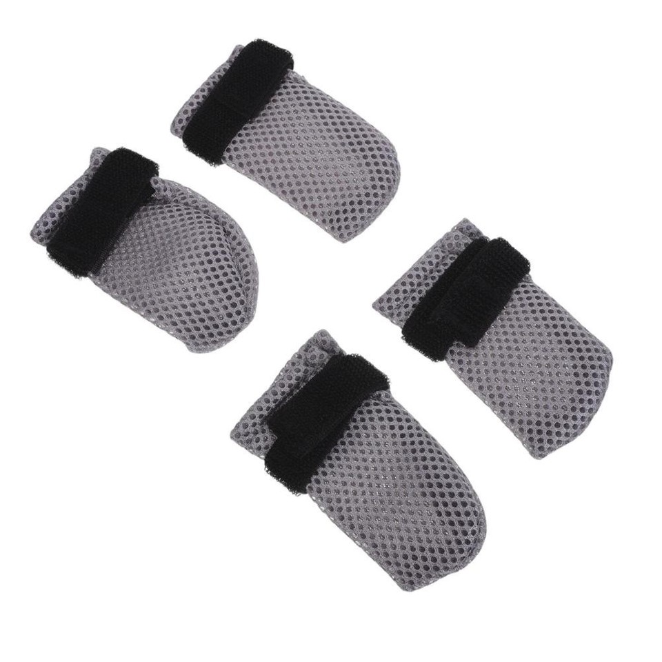 4 Pcs Anti-scratch Socks for Cats Booties Dogs Pet Shoes Kitten Foot ...