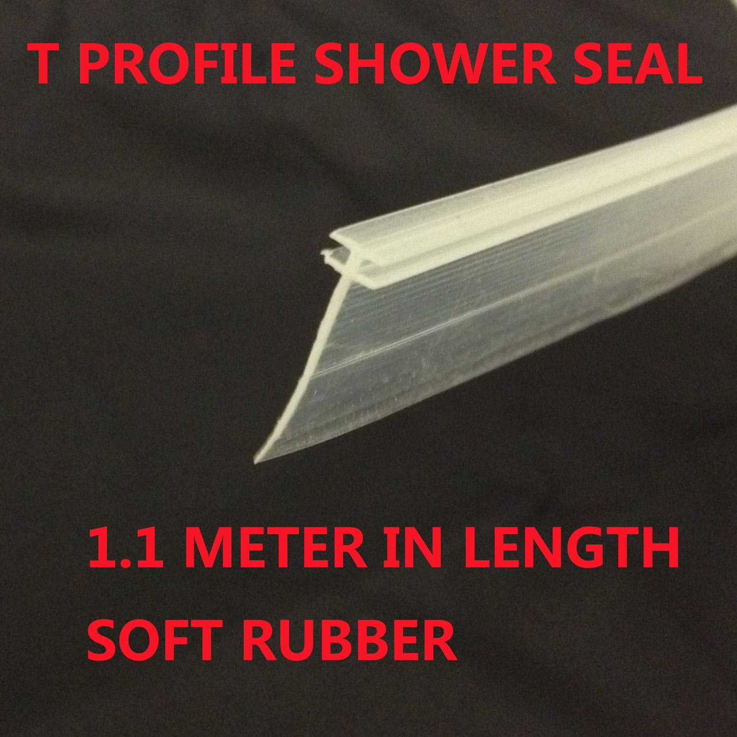 T PROFILE CHANNEL SHOWER SCREEN SEAL SIDE SEAL FOR FOLDING STRAIGHT ...