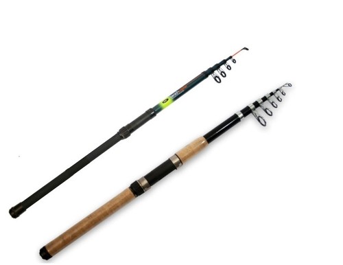 NGT Travel Telescopic Sea Fishing Rod 10 ft or 12ft Beach Caster ...
