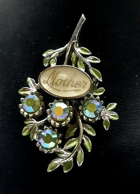 Multifaceted Mother Brooch | eBay Australia