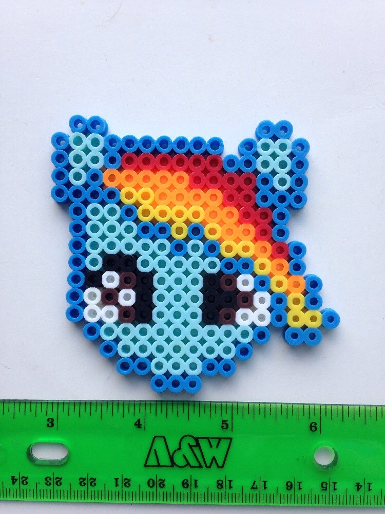 My Little Pony Hart Pixel Art Sjablonen Rainbow Dash This Is Your