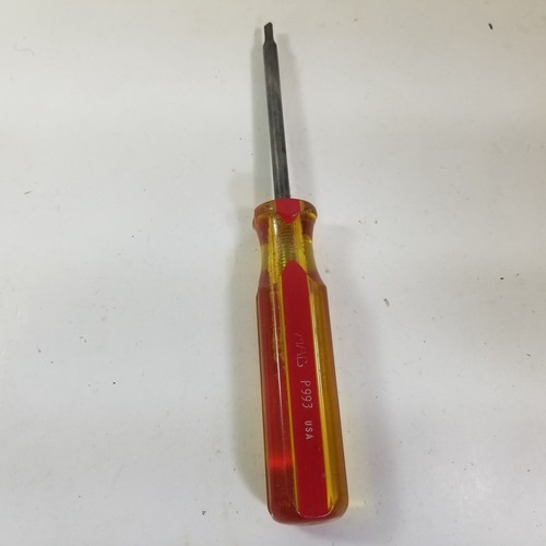 MAC Tools p993 YELLOW RED Clutch Fastener Screwdriver Driver | eBay