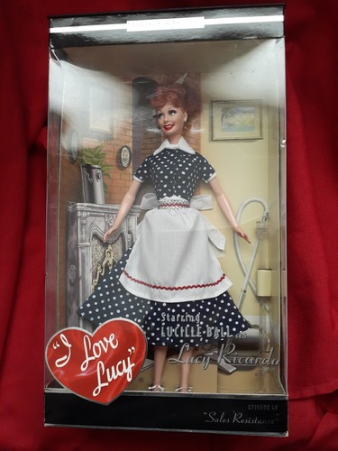 NRFB I Love Lucy Episode 45 Sales Resistance Collectors Edition Barbie ...