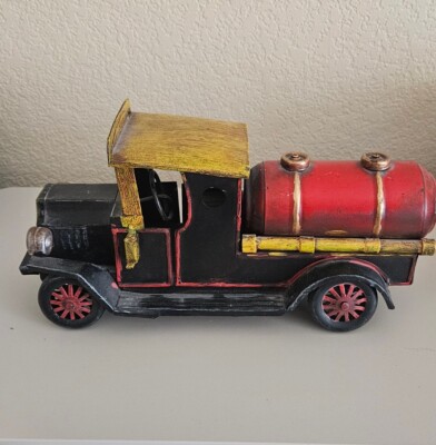 RARE Metal Fire Truck Toy And Collectable 10.5in Length, 4.5in Height ...