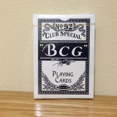 Vintage Poker Cards BCG No. 92 Extra Selected Club Special Blue Playing ...