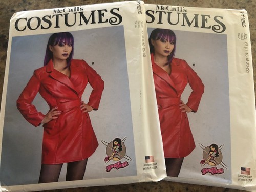 🦋 McCALL'S #R11205 - LADIES YAYA HAN - ANIME - COSPLAY JACKET PATTERN 6 ...