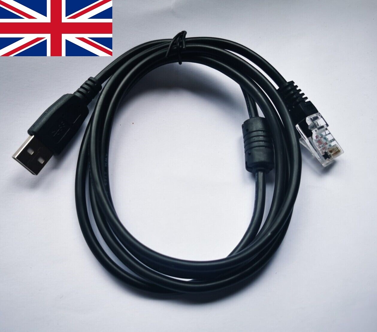 UK USB programming cable Motorola DM1400 DM1600 DM2600 CM200 CM300d ...