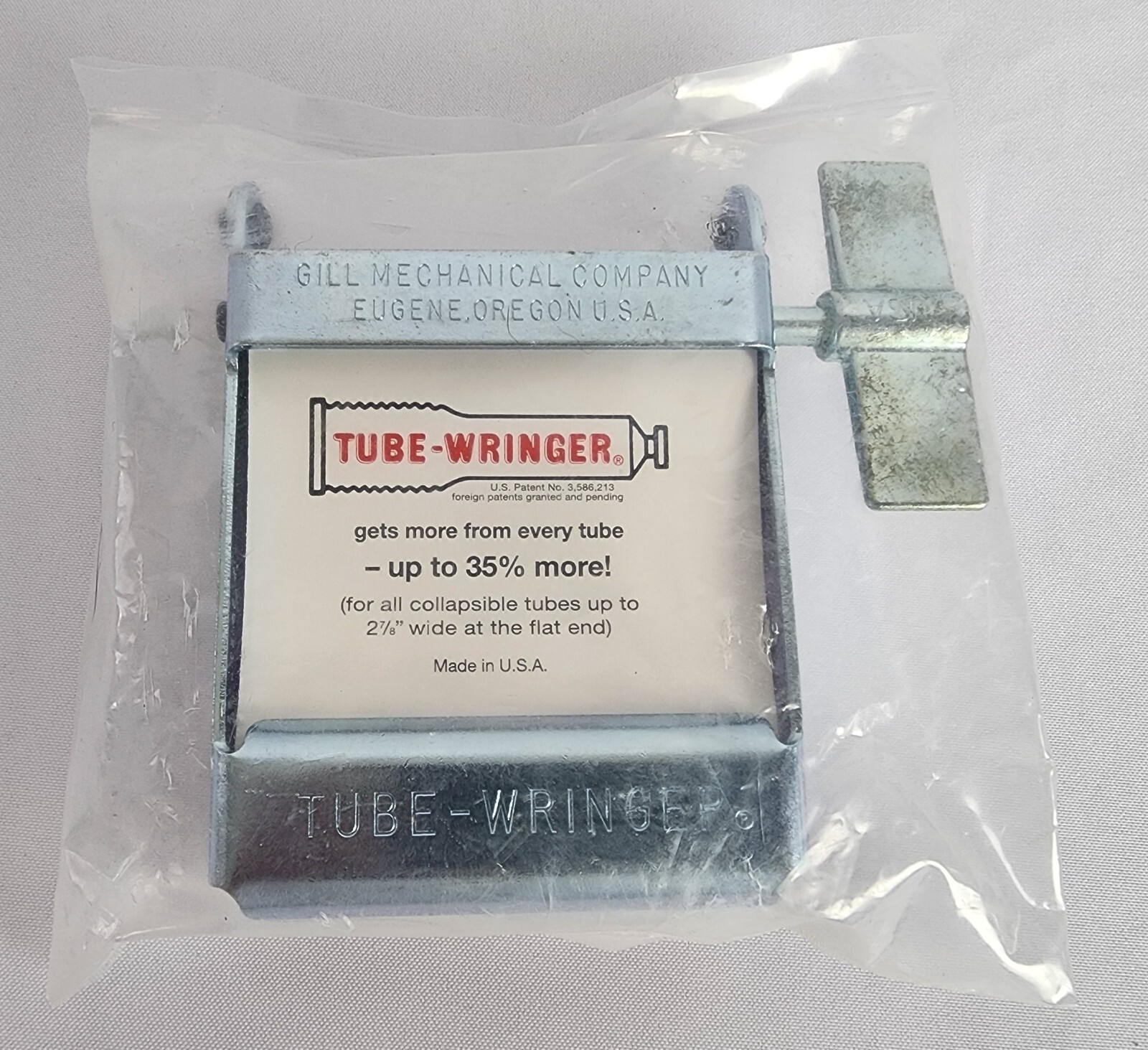 TUBE Wringer Heavy Duty All Metal Tube Wringer by Gill Manufacturing | eBay