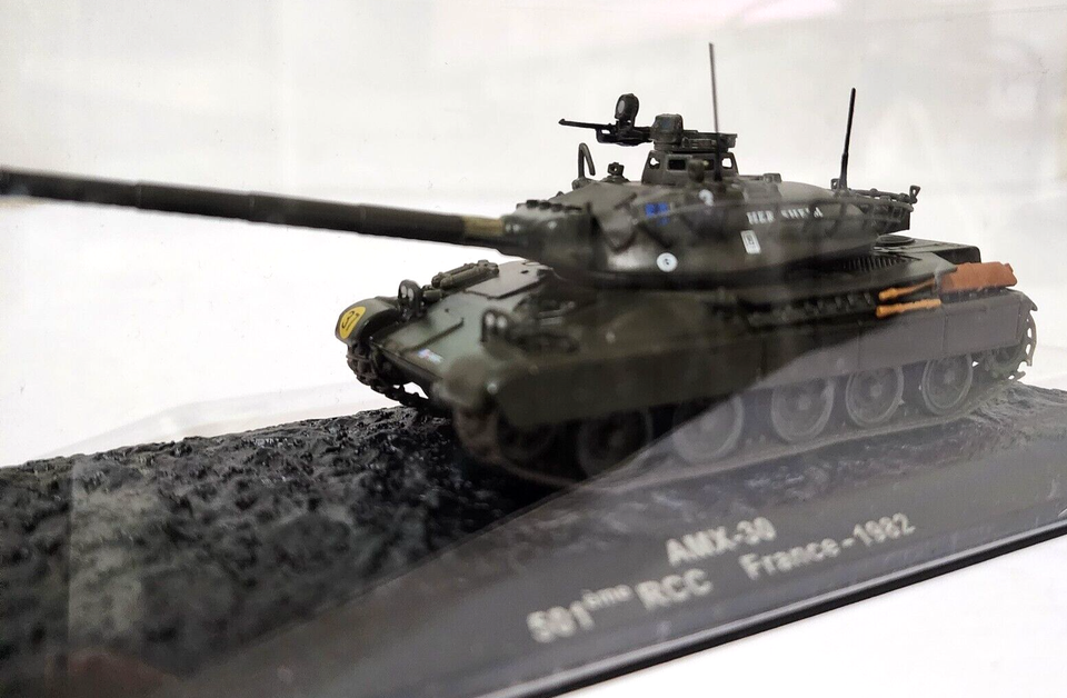 WW2 Combat Tanks AMX-30. 501eme RCC. France - 1982 Collection T20 | eBay UK