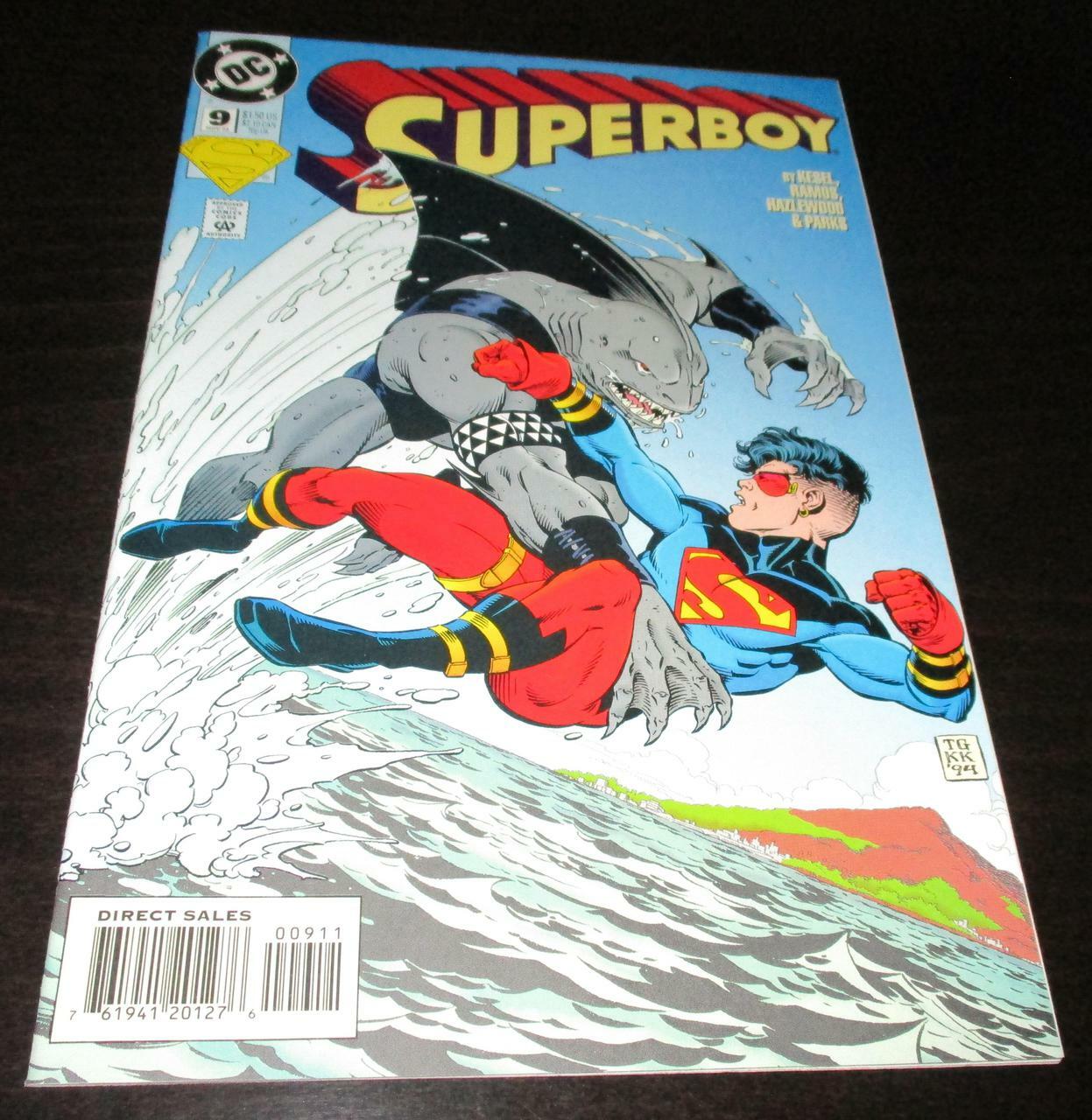 SUPERBOY #9 1994 1ST KING SHARK NICE NEAR MINT/MINT COMIC | eBay