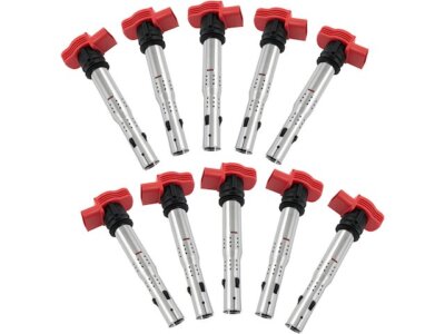 TRQ 48FT88P Ignition Coil Set Fits 2007-2009 Audi S8 5.2L V10 | eBay