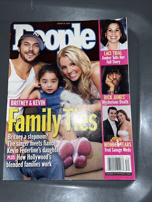People Magazine - August 23, 2004 - Britney Speaks - Rick James - Fred ...