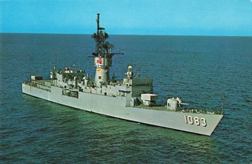 San Diego California, USS Cook DE-1083 US Navy Photo, Vintage Postcard ...