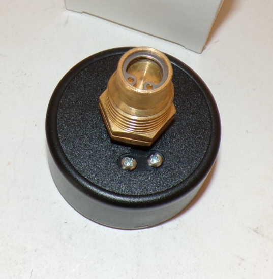 Tridicator Boiler Gauge, 2.5" Dal, Temperature Pressure, 0-75 PSI, 70 ...