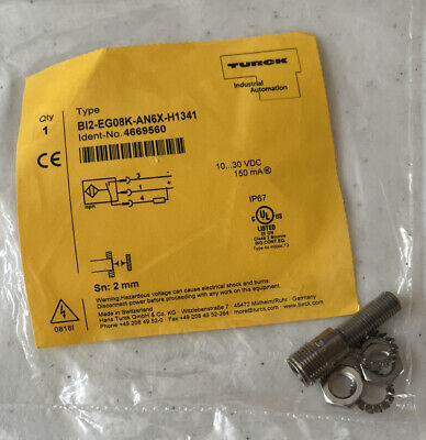 TURCK #BL2 EG08-AN6X-H1341 Proximity Sensor #4669560 | eBay