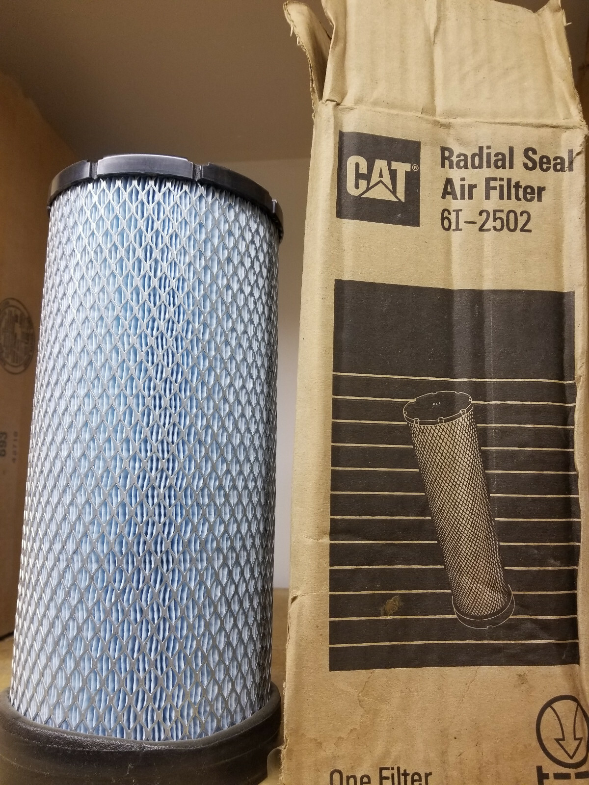 CATERPILLAR 6I2502 - Air filter cross reference