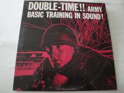 Double Time Army Basic Training In Sound! Military USA Record Vinyl lp ...