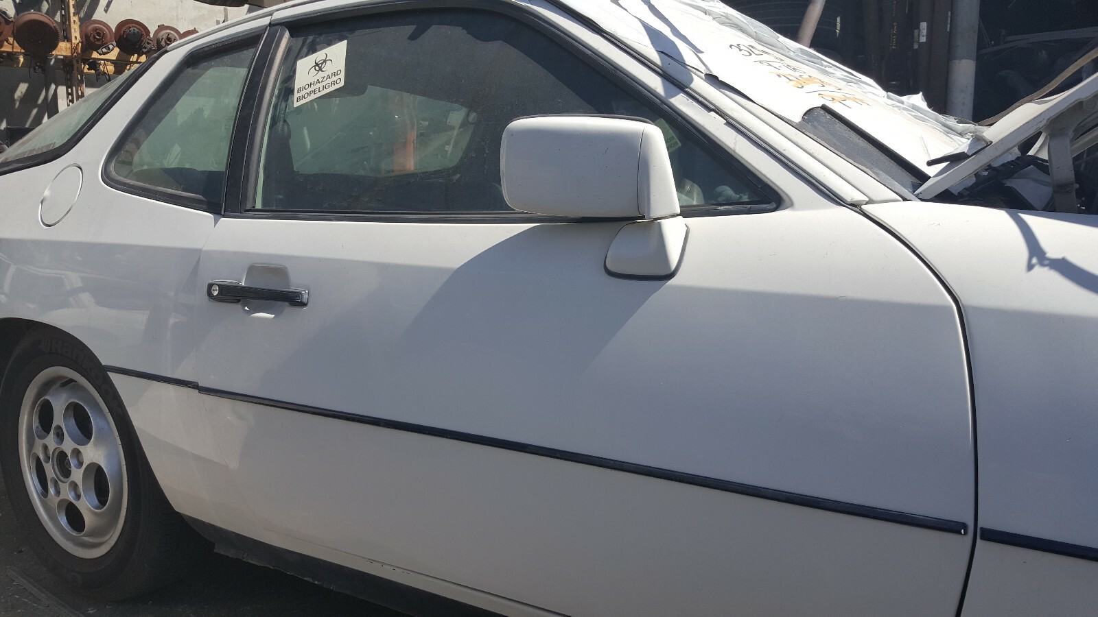 Porsche 924S 944 Turbo 951 S2 Right Side Passenger Door Bare Frame ...