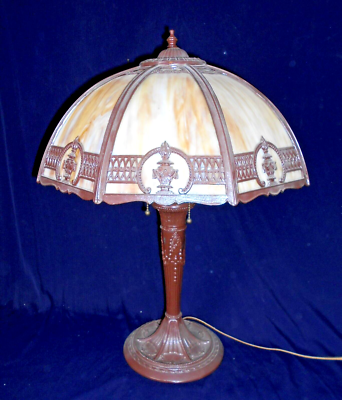 Miller Slag Lamps Antique Company