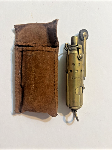 Vintage WWI Brookstone Trench Lighter Brass Wind Guard Lift Arm ...