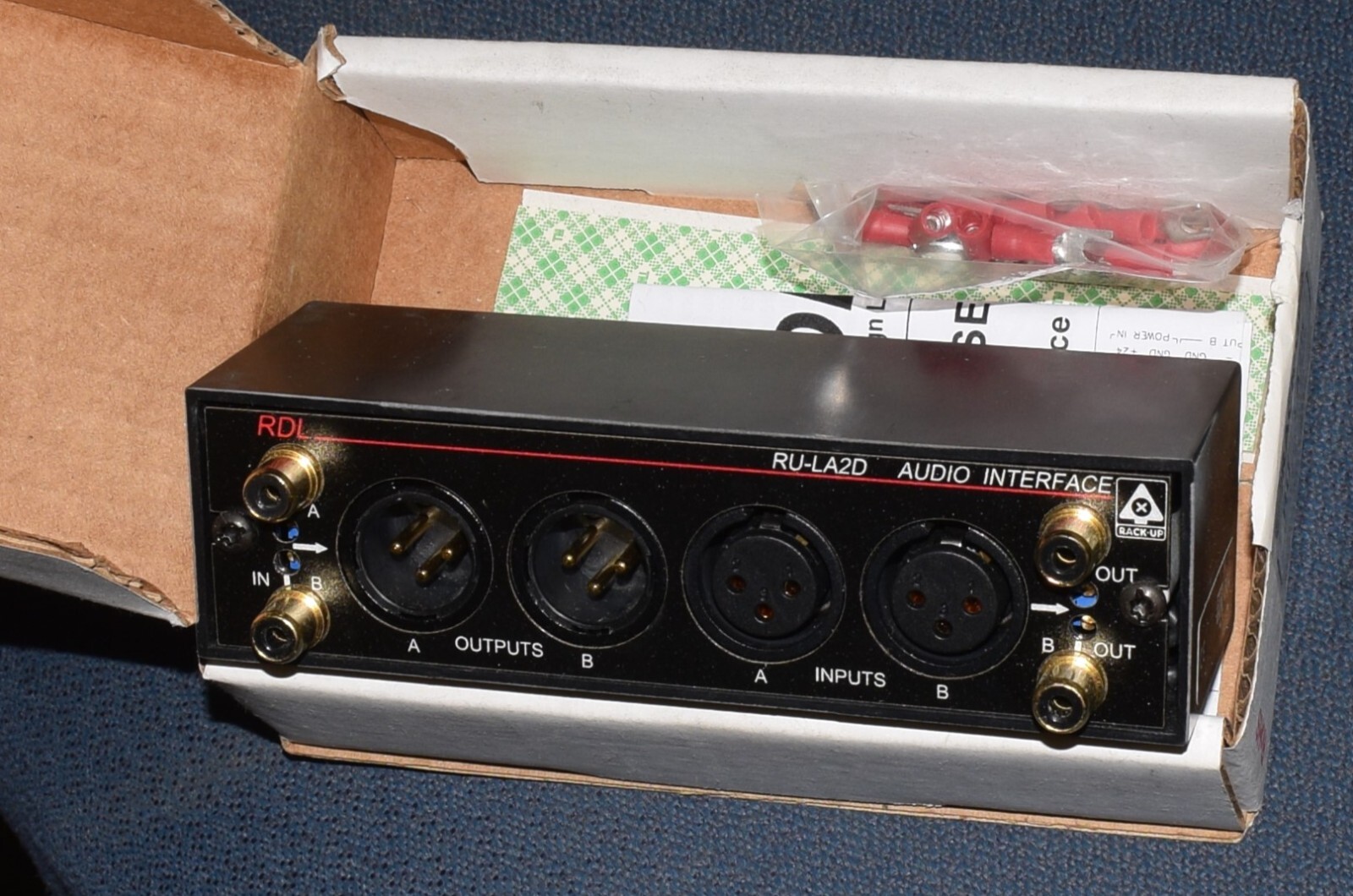 3x RDL Ru-la2d in 1u Rackmount Frame Radio Design Labs for sale online ...