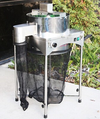 Automatic Stainless Trimmer Bud Leaf Hydroponic Trim Reaper Bowl Spin ...