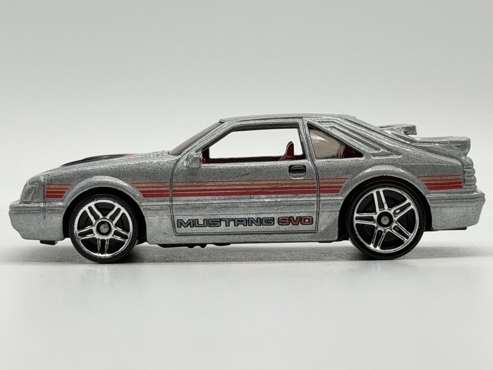 Hot Wheels 84 Mustang SVO Silver Loose 2023 The 80’s | eBay