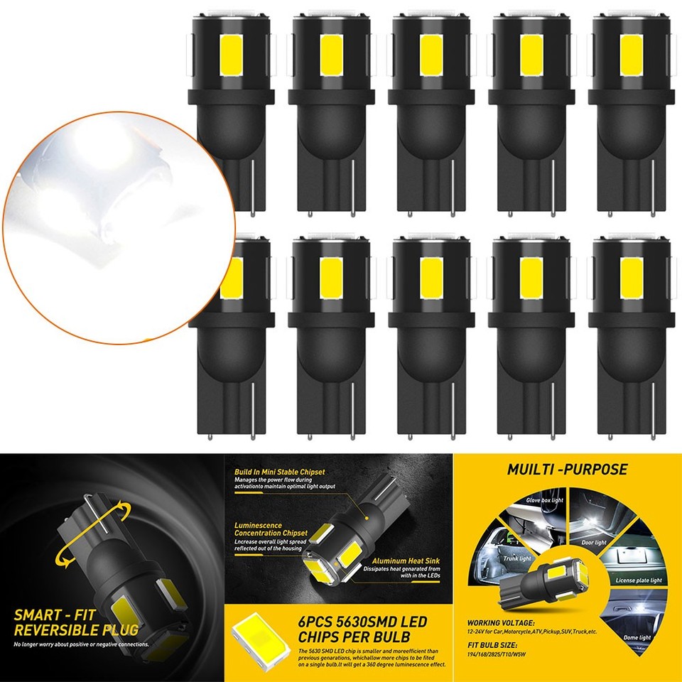 2/4x 3157 3156 SMD Reverse Brake Stop Turn Signal Tail LED Light Bulbs ...