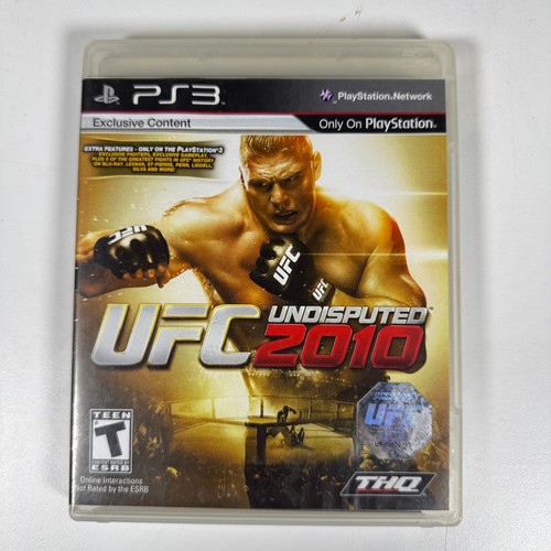 UFC Undisputed 2010 PS3 Video Game Exclusive Content Multiplayer CIB | eBay