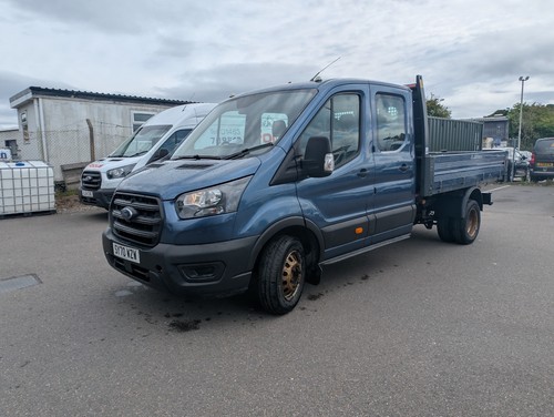 Ford Transit Crewcab Tipper - 70 plate - 85k miles- | eBay UK